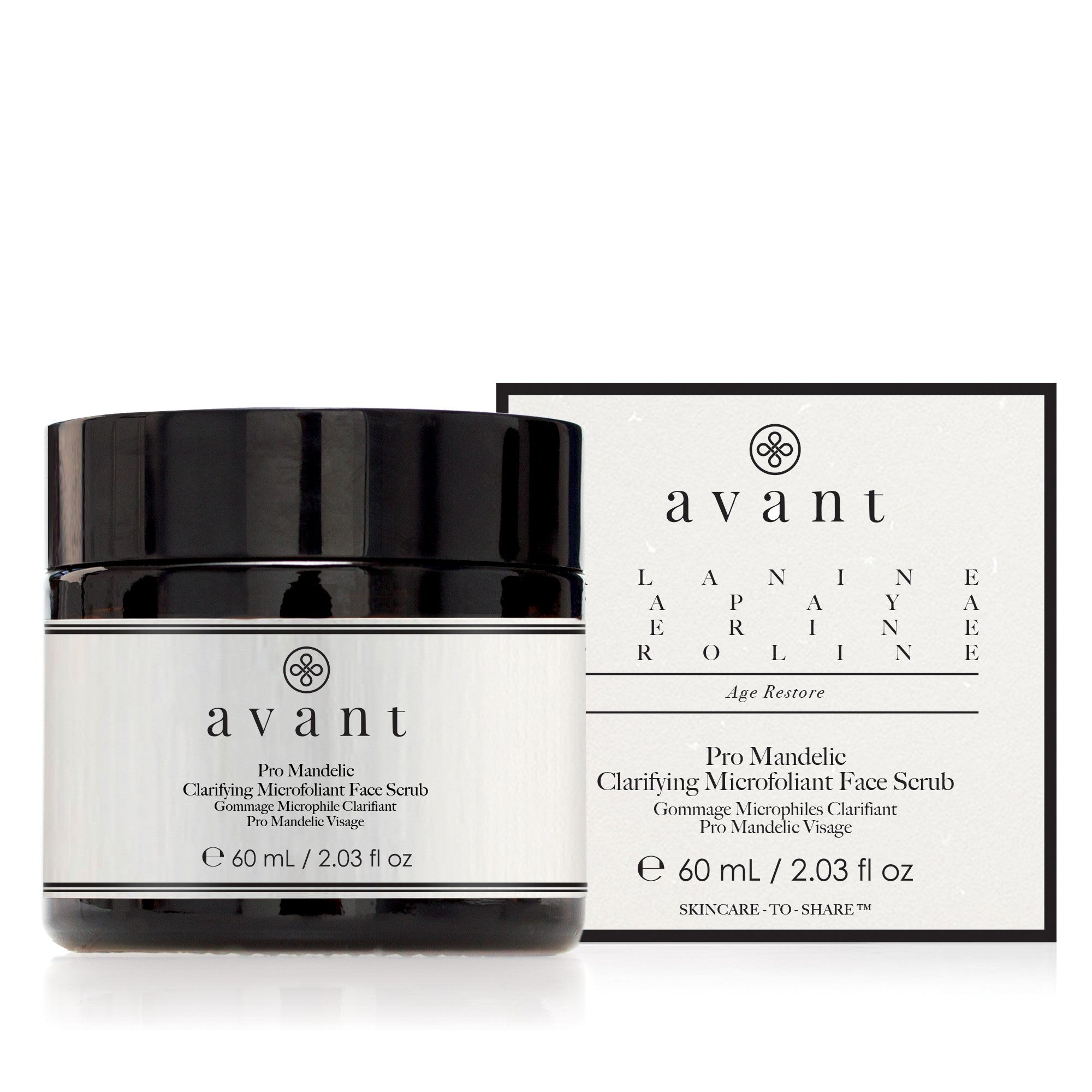 Pro Mandelic Clarifying Microfoliant Face Scrub – Avant Skincare