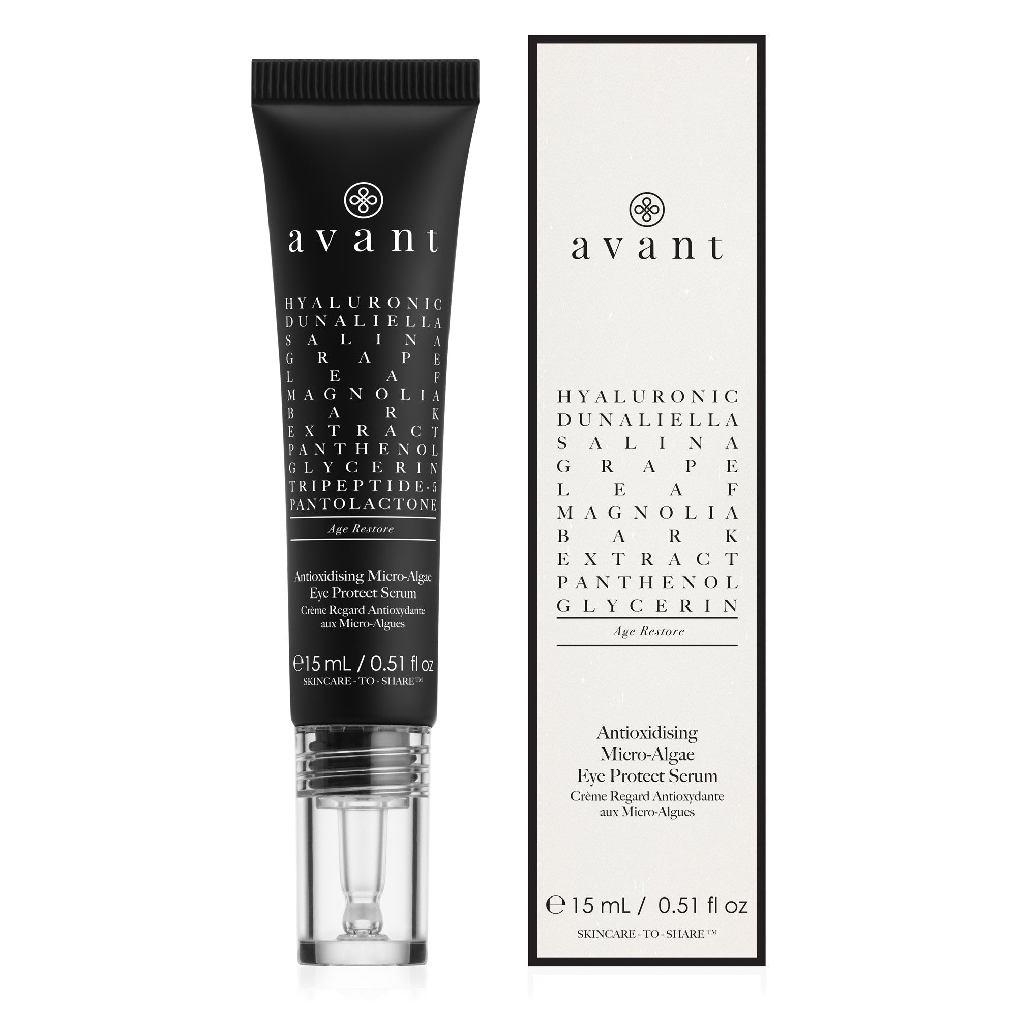 Antioxidising Micro-Algae Eye Protect Serum – Avant Skincare