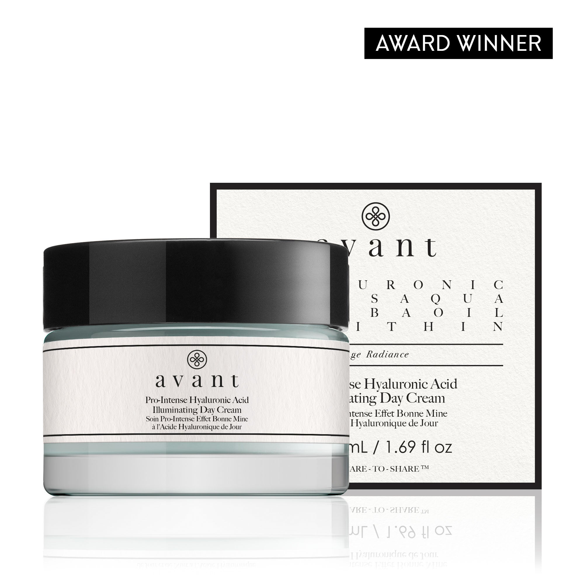 Avant Skincare | Pro-Intense Hyaluronic Acid Illuminating Day Cream